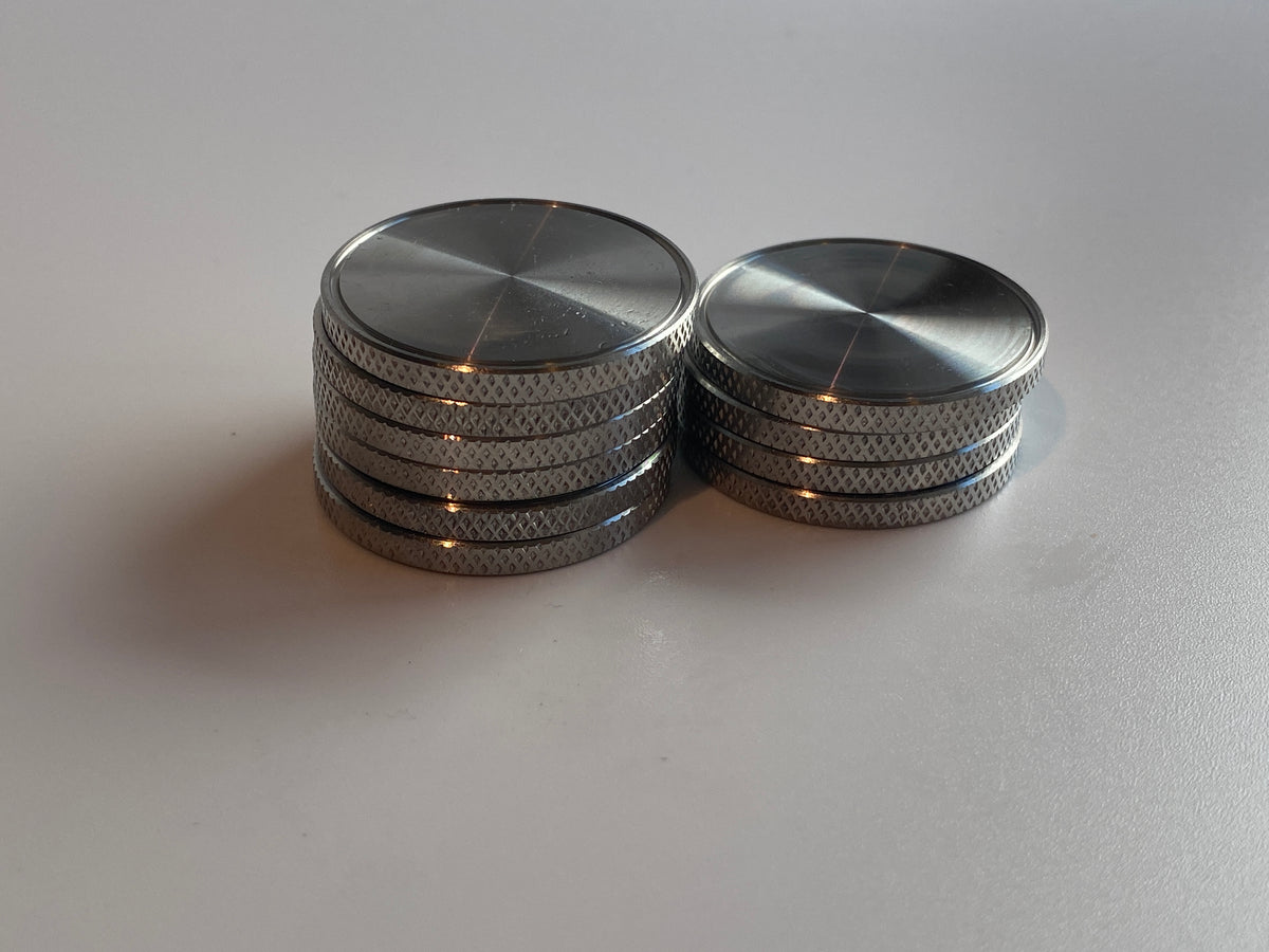Stainless Steel Coin Blanks - 1 1/4 " x 1/8" - American Made - Reeded ...
